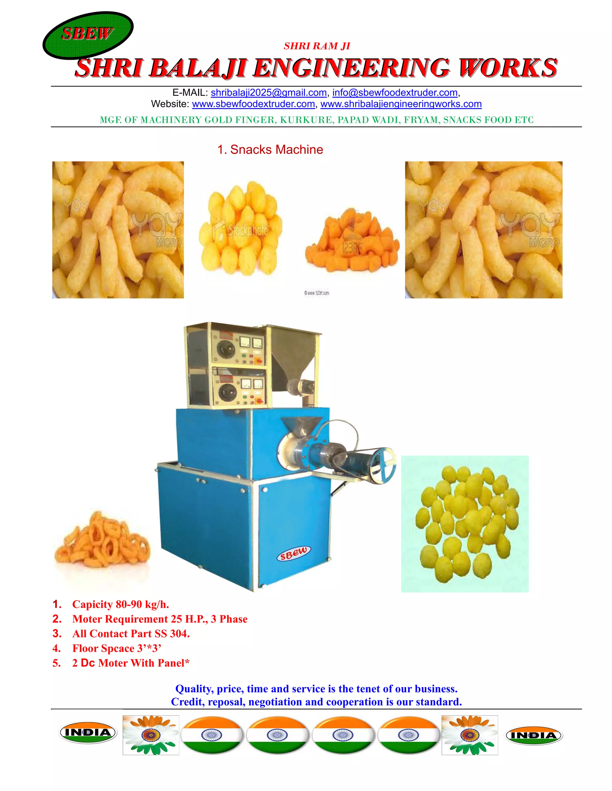 Catolog shri balaji engineering works | PDF