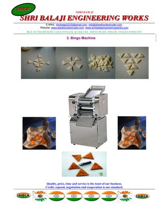 Catolog shri balaji engineering works | PDF