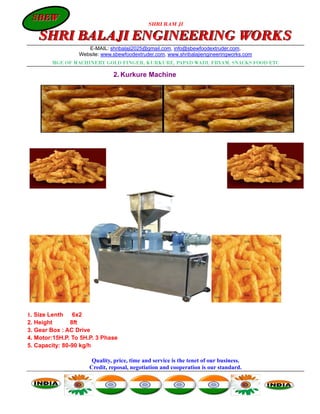 Catolog shri balaji engineering works | PDF