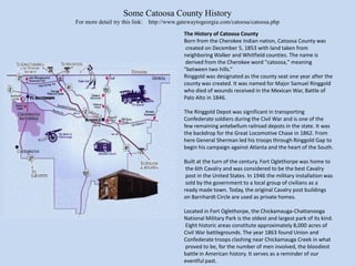 Catoosa PLC Community Profile | PPTX