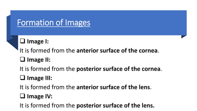 Catoptric images.pptx | Eye and Vision Conditions | Diseases and Conditions
