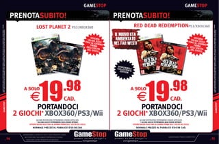 Catalogo Primavera 2010 GameStop | PDF