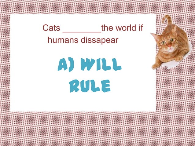 Cat quiz first conditional | PPT