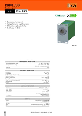 Cat rd5 rd52 e | PDF