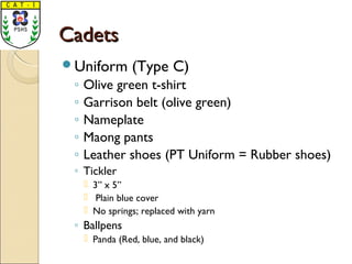 Cat requirements | PPT