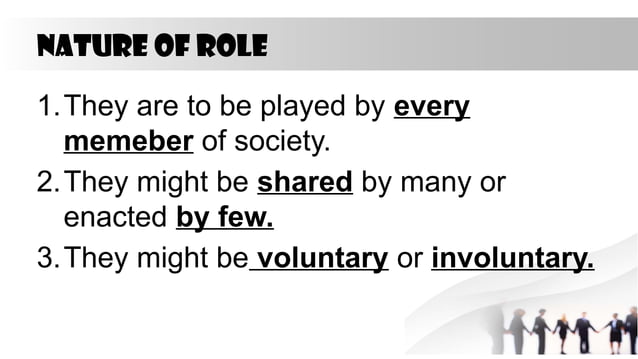 Role and status.UCSP pg.55- pg.58, report.pptx. | PPTX | Family and ...