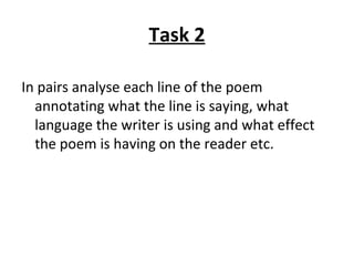 Catrin – gillian clarke | PPT