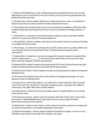 Teachers education CATs in making Lesson plan | PDF