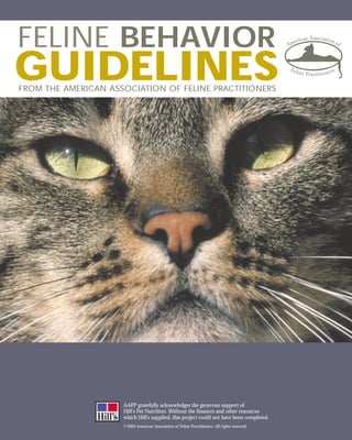 Cats -feline_behavior_guidelines | PDF
