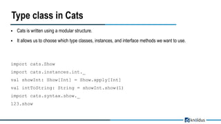 Cats in Scala | PPT