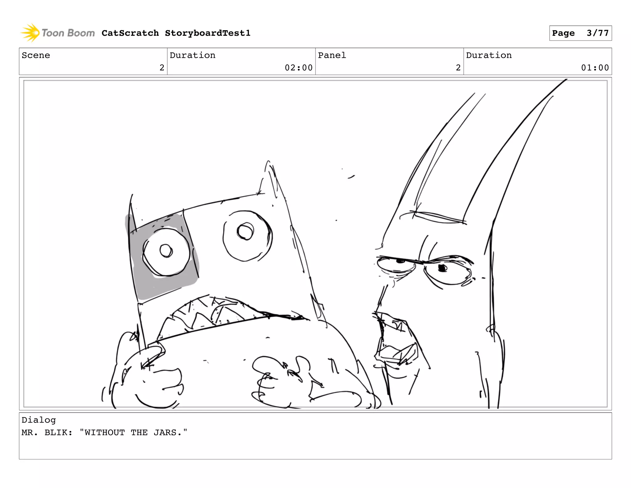 'CatScratch' Storyboard Test | PPT