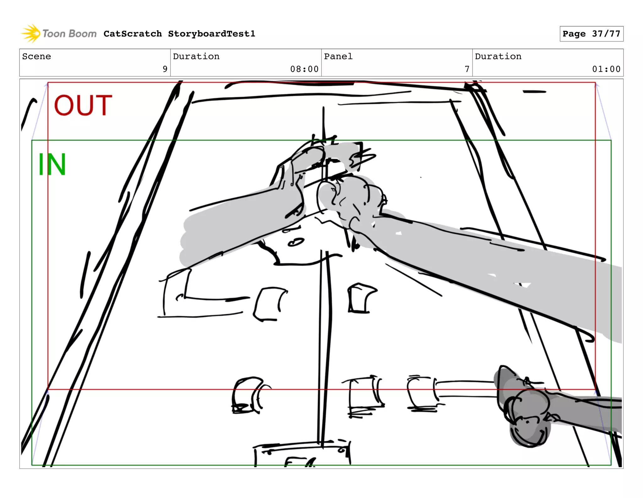 'CatScratch' Storyboard Test | PPT