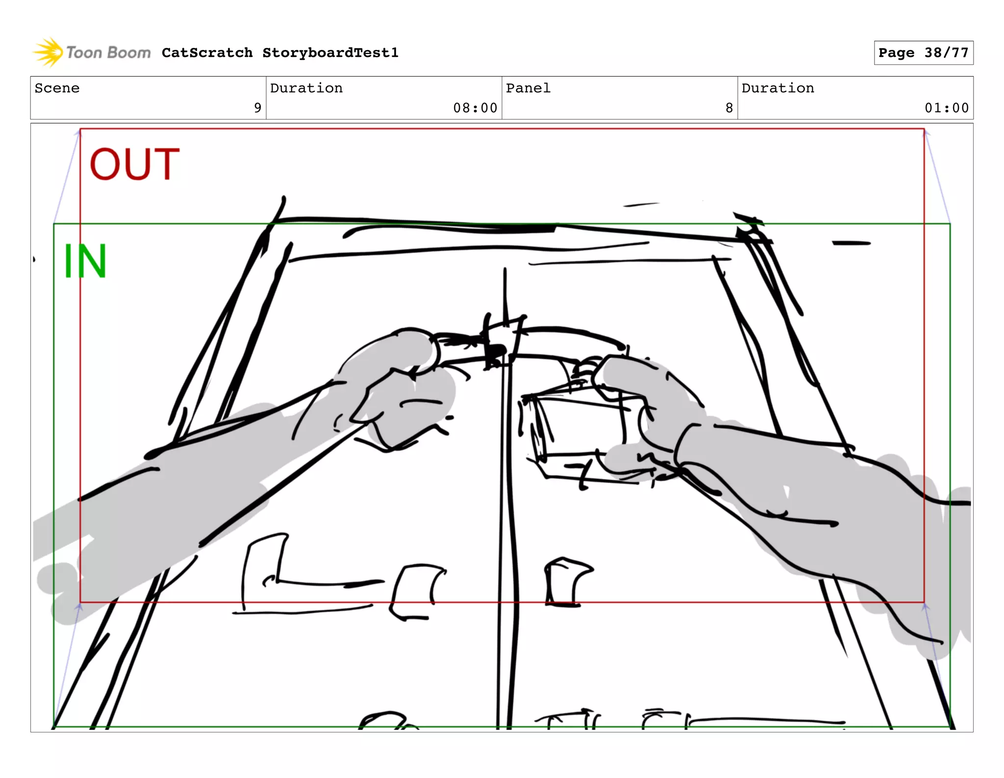 'CatScratch' Storyboard Test | PPT