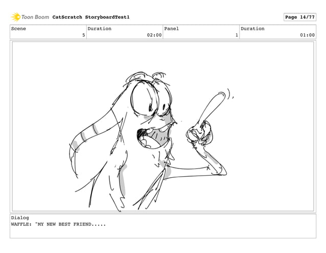 'CatScratch' Storyboard Test | PPT