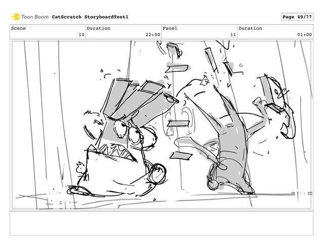 'CatScratch' Storyboard Test | PPT