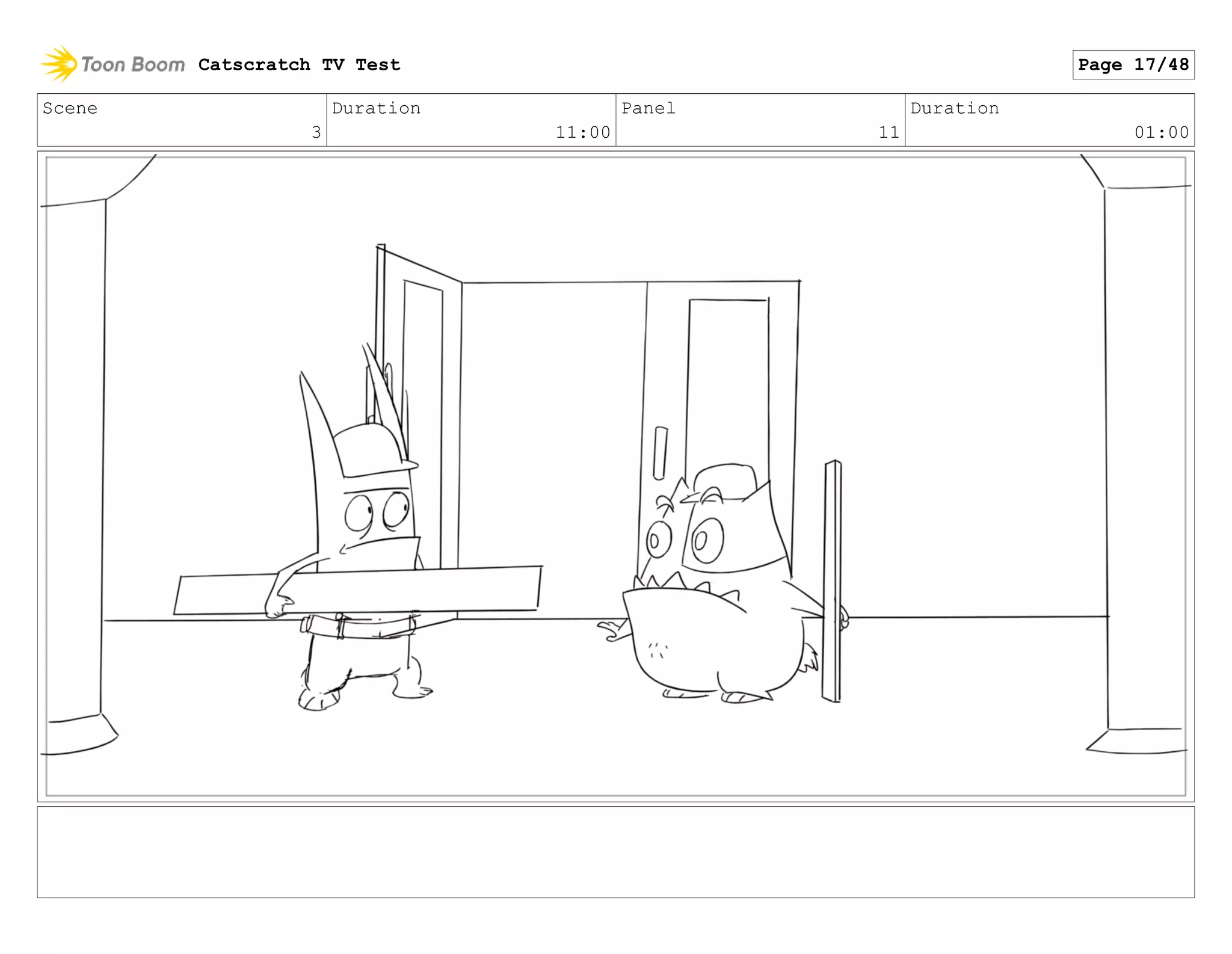 Catscratch Storyboard Study | PDF