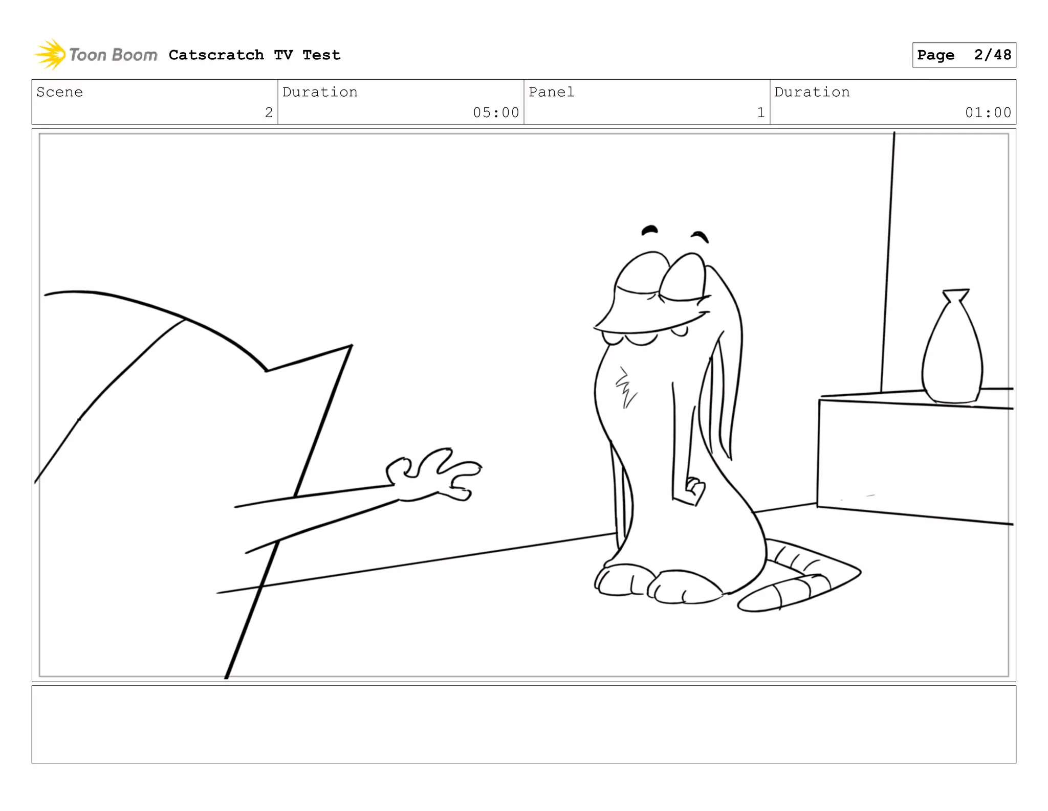Catscratch Storyboard Study | PDF