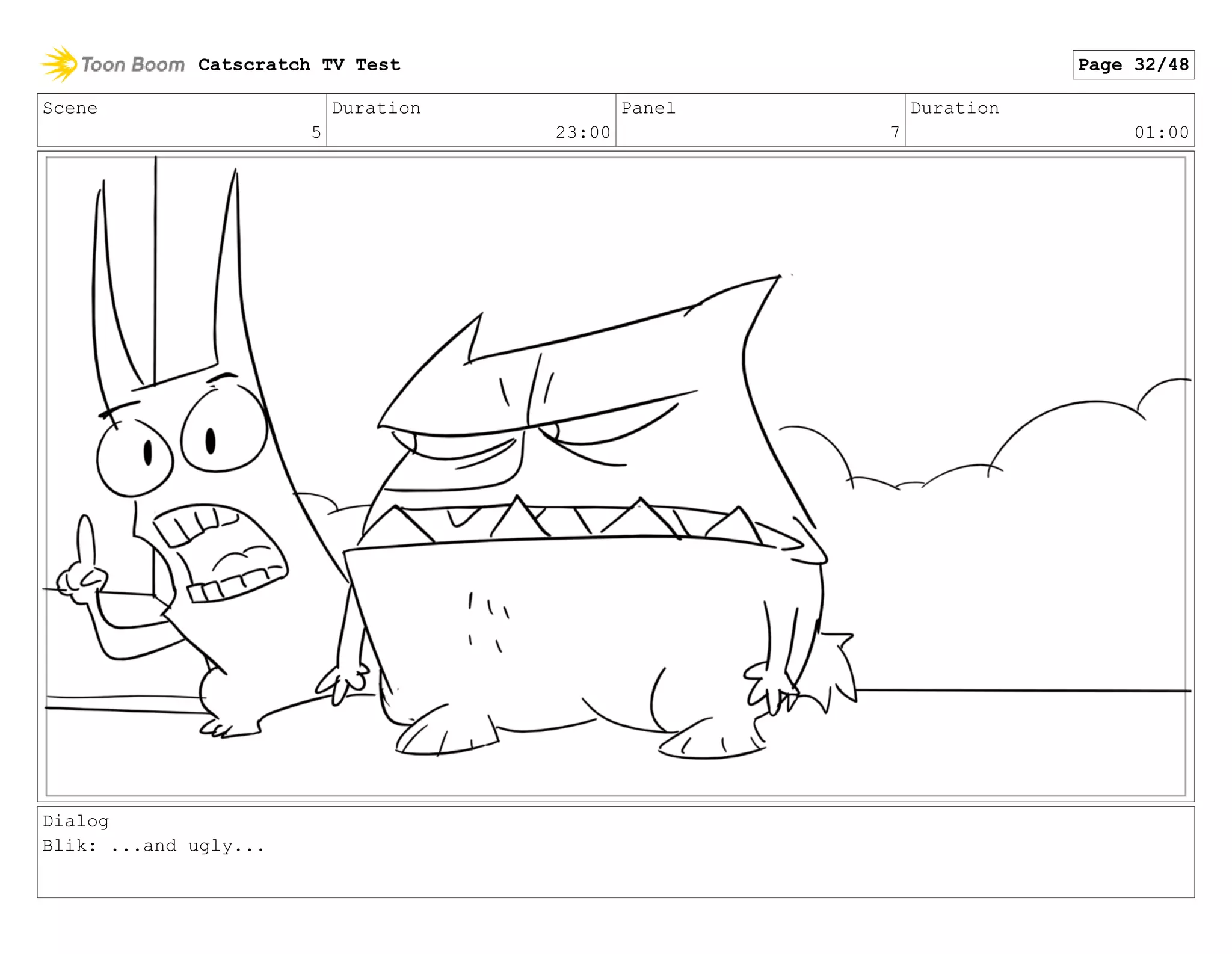 Catscratch Storyboard Study | PDF