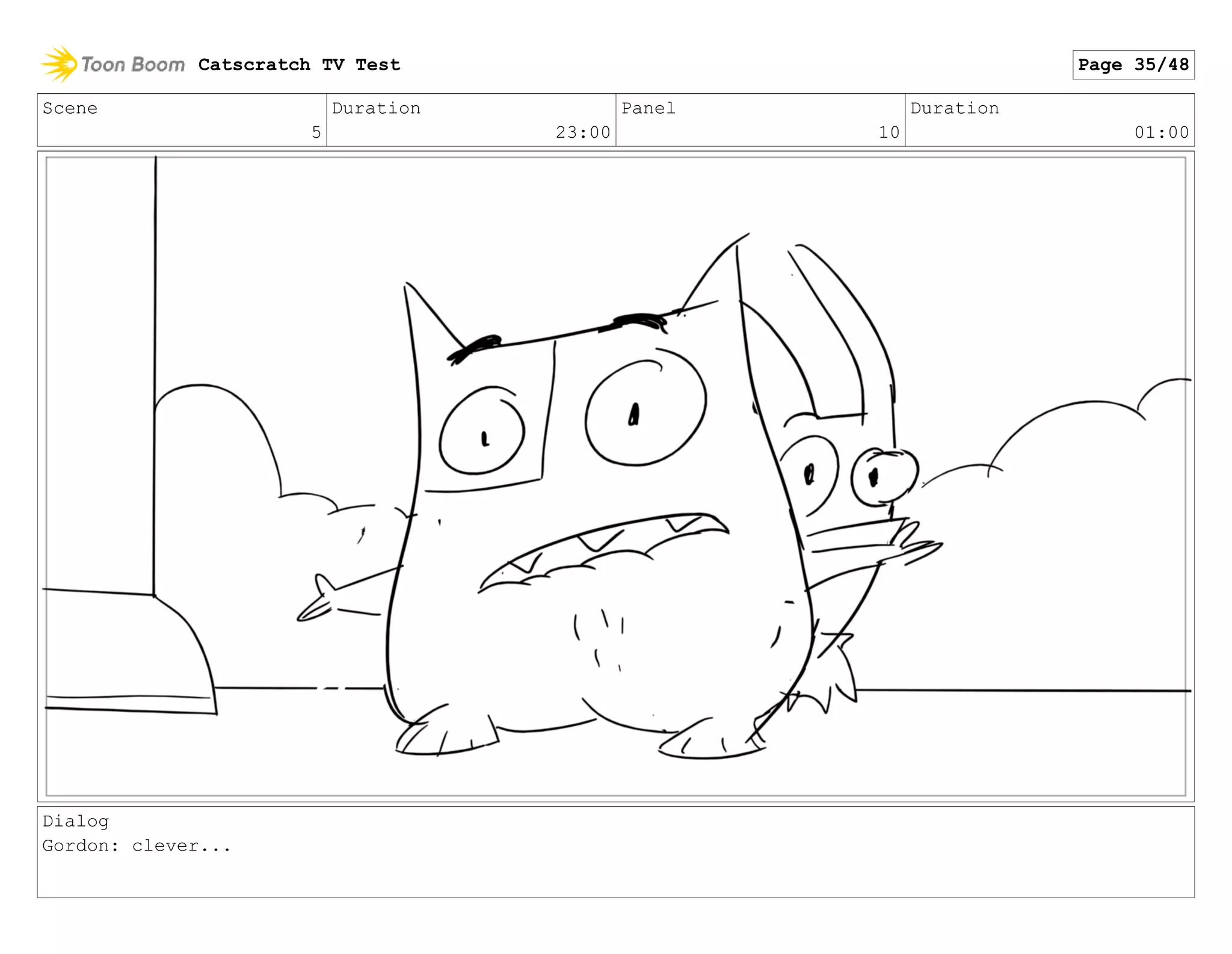 Catscratch Storyboard Study | PDF