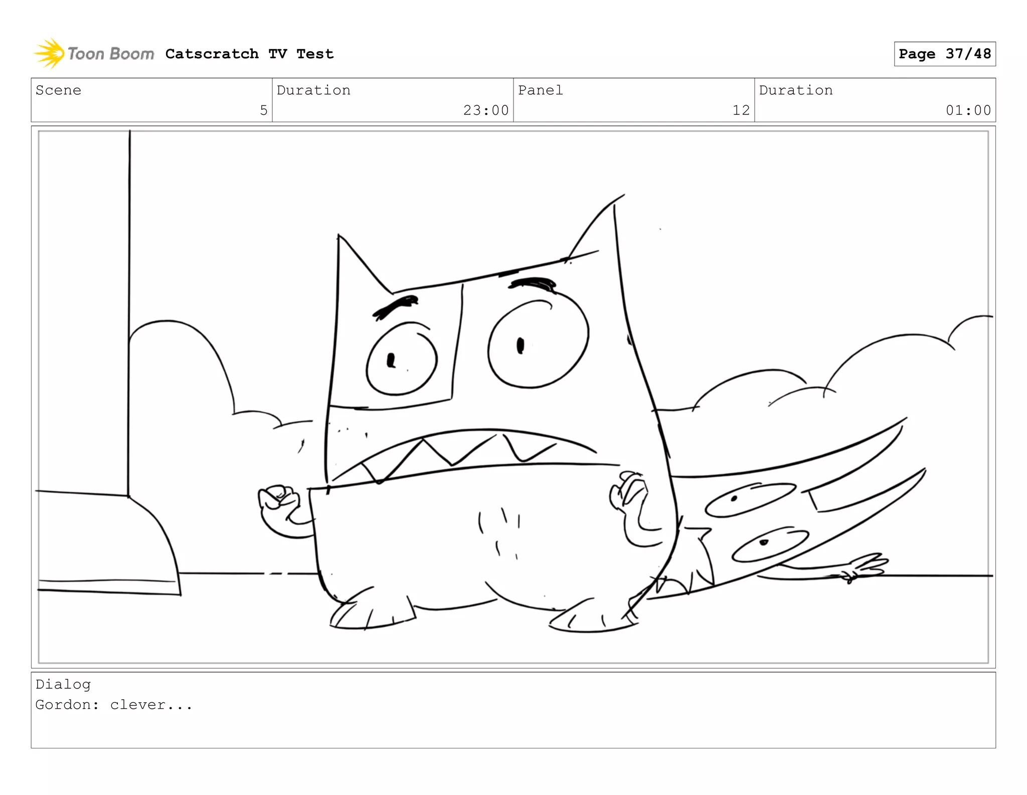 Catscratch Storyboard Study | PDF