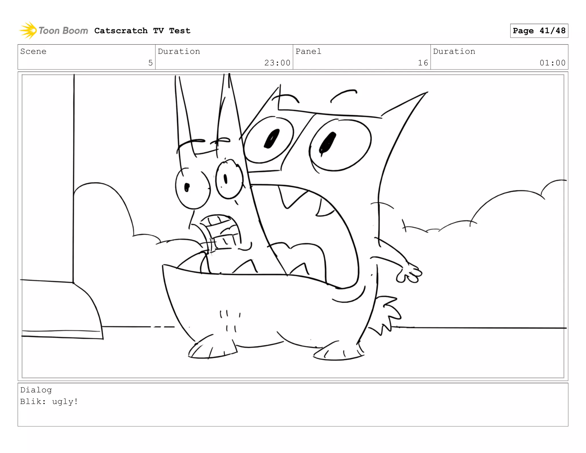 Catscratch Storyboard Study | PDF