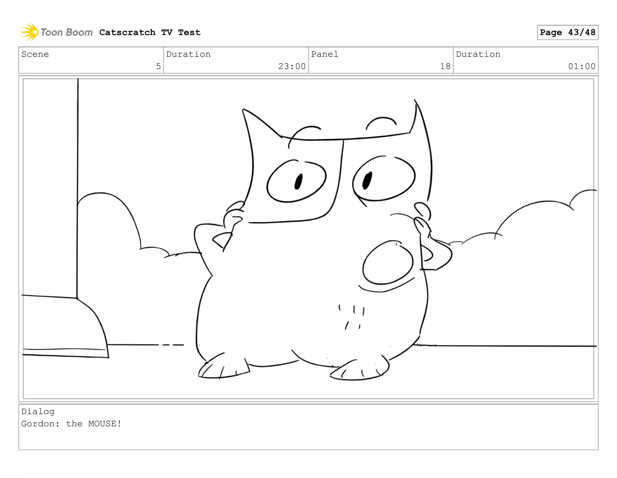 Catscratch Storyboard Study | PDF