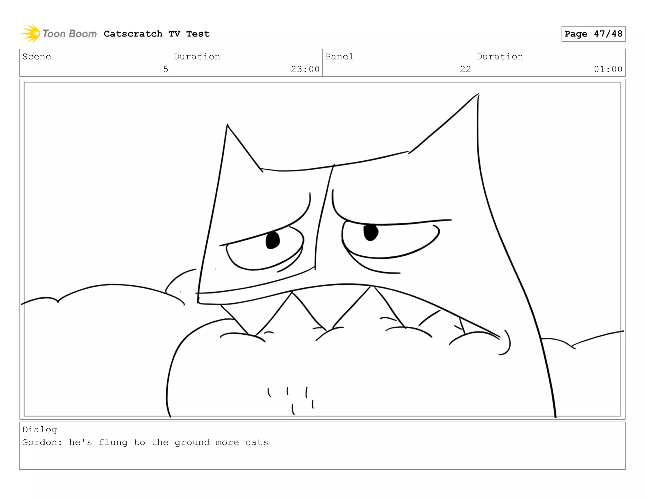 Catscratch Storyboard Study | PDF