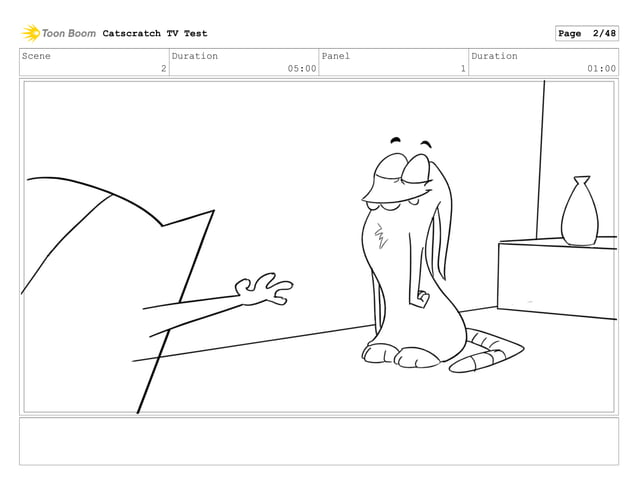 Catscratch Storyboard Study | PDF
