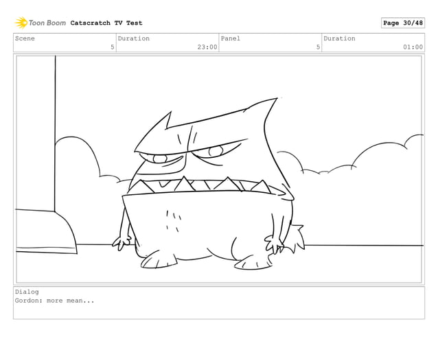 Catscratch Storyboard Study | PDF
