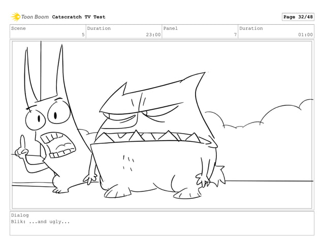 Catscratch Storyboard Study | PDF