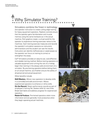 Cat Simulators Sales Overview 2011 Solutions Duke | PDF