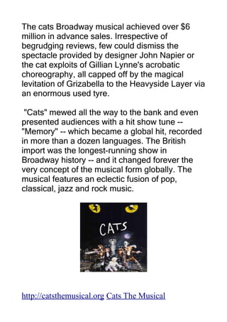 Cats the musical | PDF