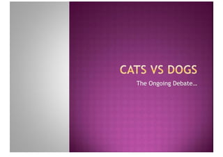 Cats Vs Dogs | PDF
