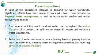 State of the art in processing wastewater from food & beverage industry ...