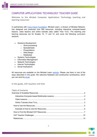 Computer Applications Guide | PDF | Video Production | Content Production