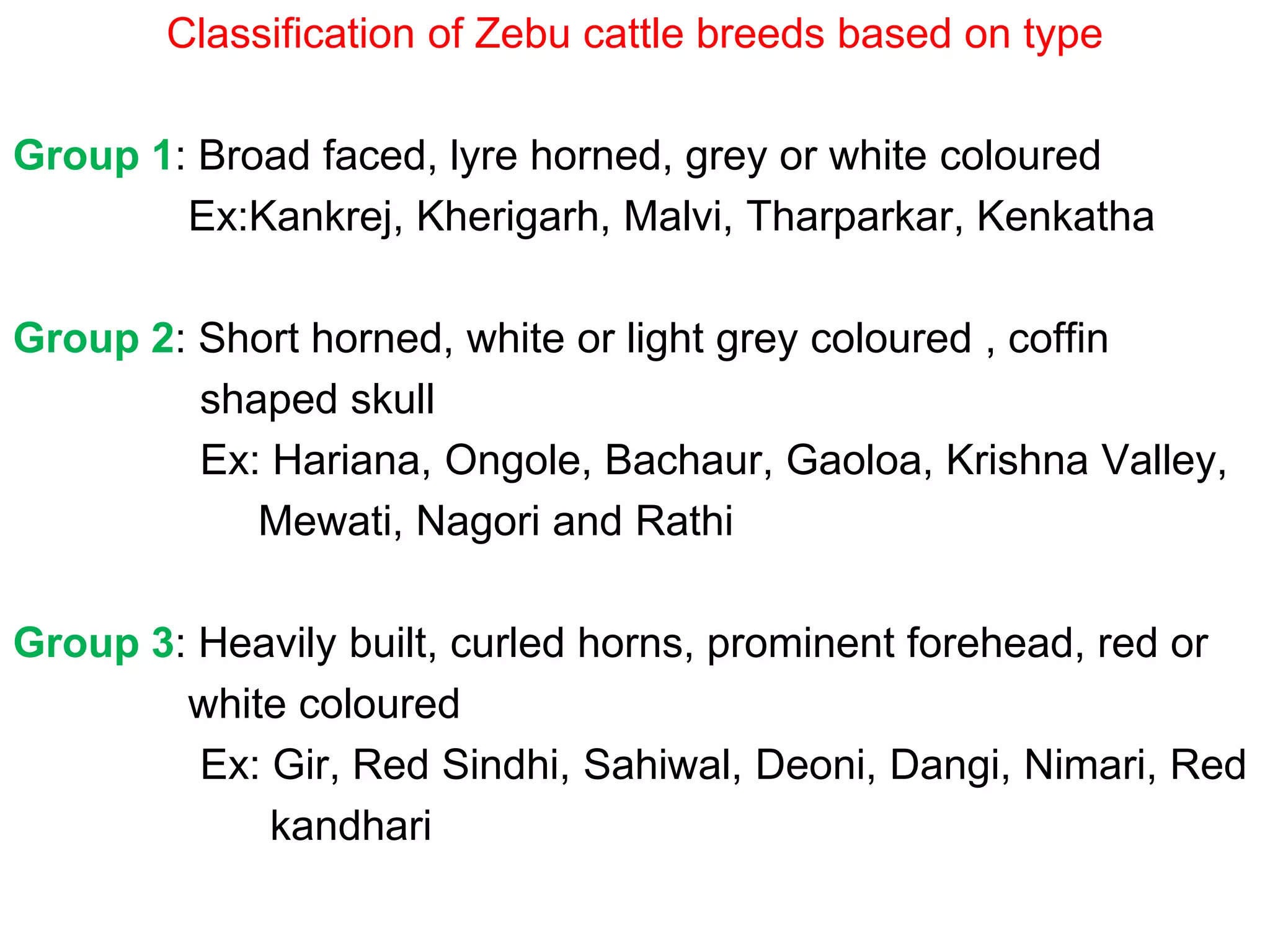 Cattle breeds of India B.Sunil Kumar | PPT
