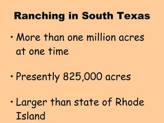 Cattle cowboys and railroads | PPT