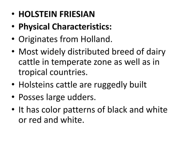 exotic Cattle breeds | PDF