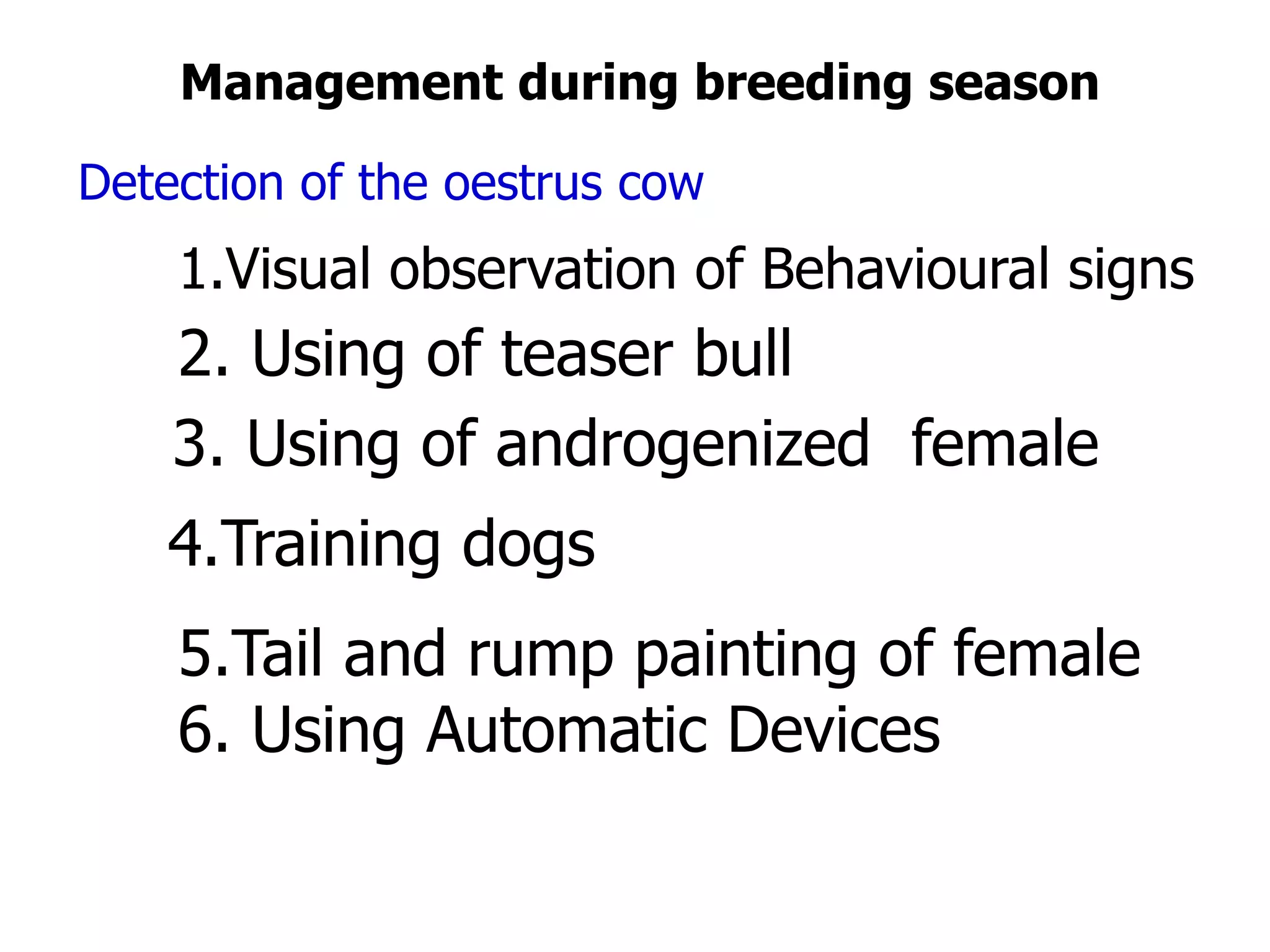 Lecture 1: Cattle Management | PPTX