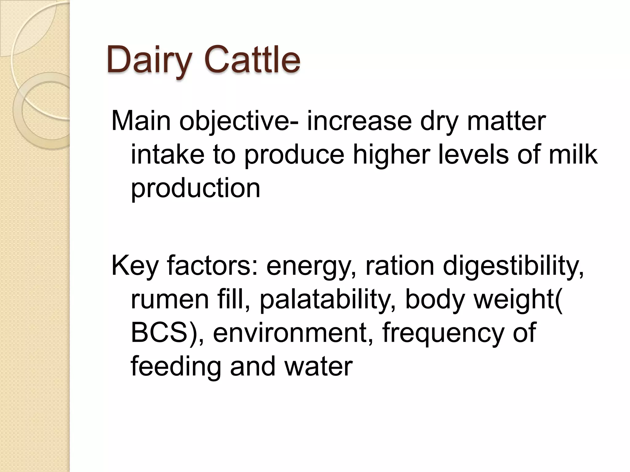 Cattle Nutrition | PPTX