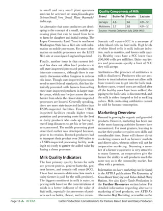 Cattle Production: Considerations for Pasture-Based Beef and Dairy ...