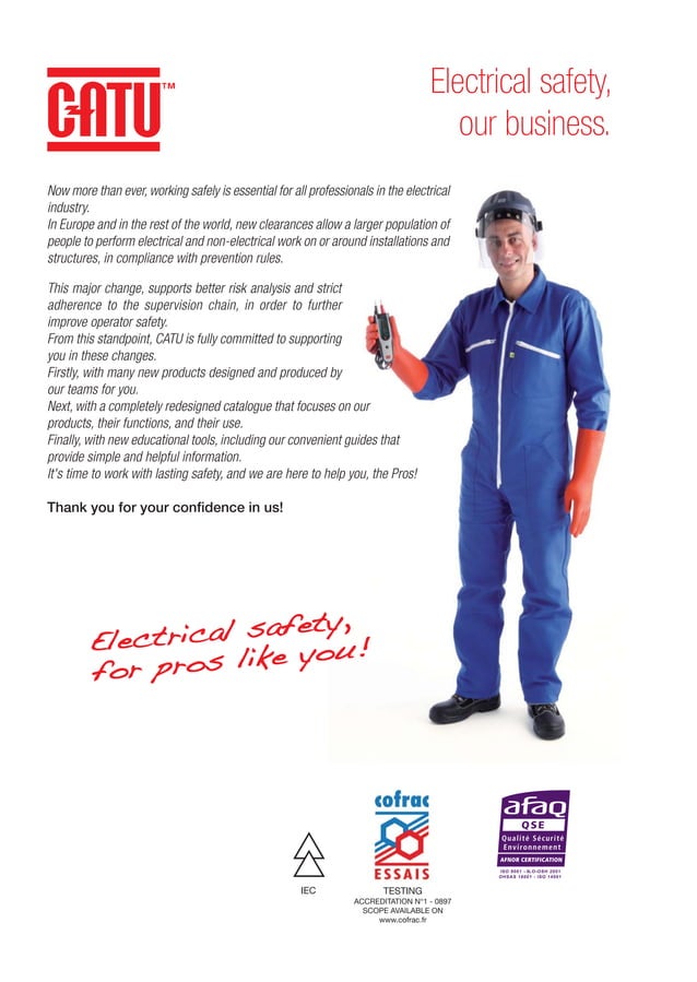 CATU Electrical Safety Catalogue | PDF | Sports Equipment | Sports