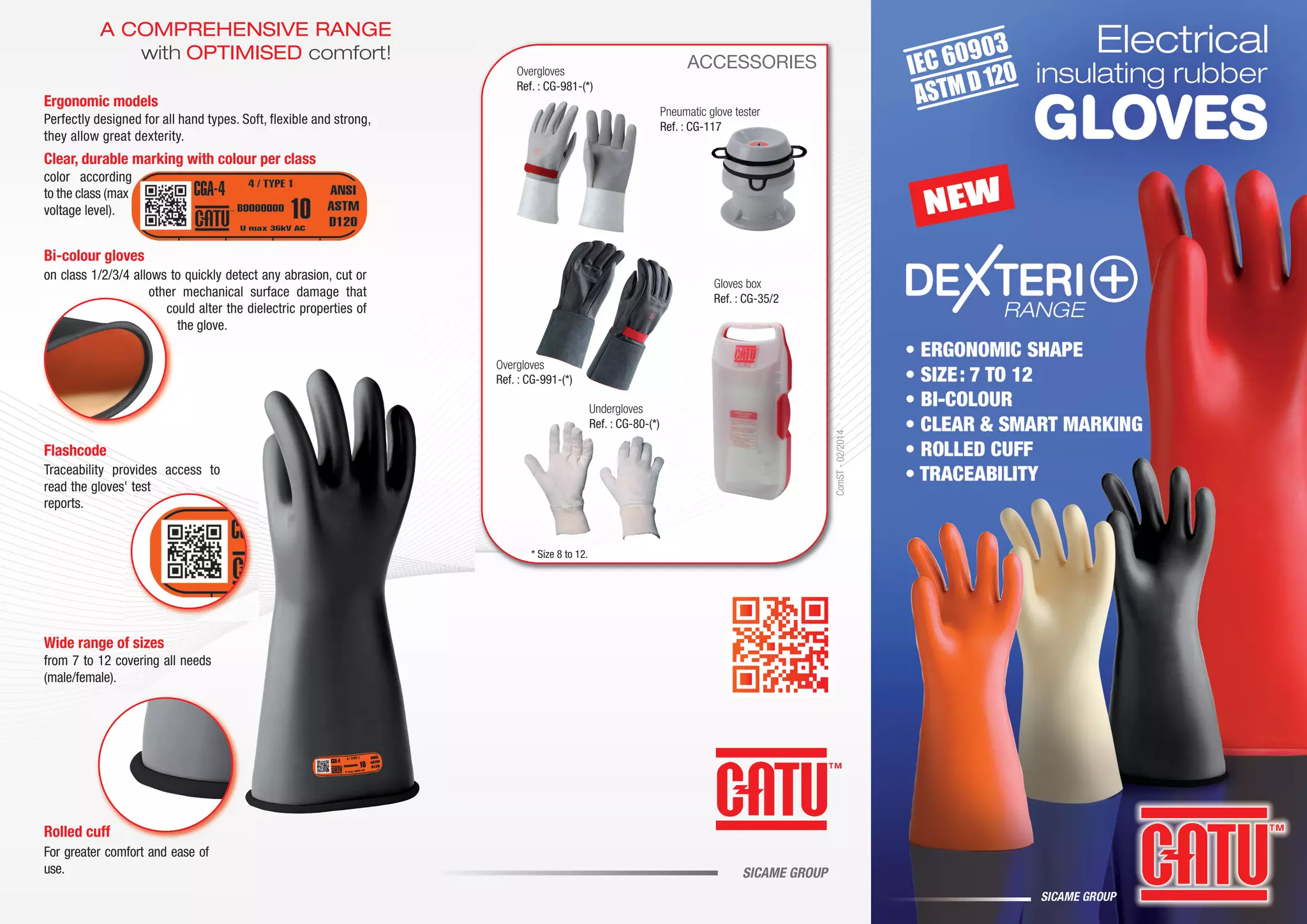 CATU Dexteri+ Electrical Insulating Gloves (ASTM D 120) | PDF