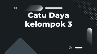 Catudaya praktikum elektronika dasar.pptx