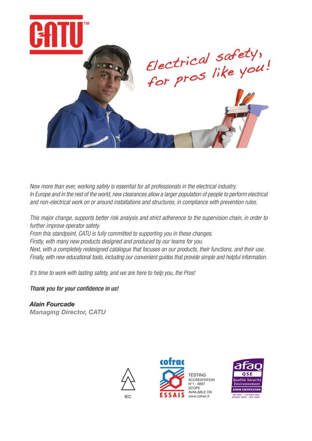 CATU Electrical Safety Catalogue | PDF