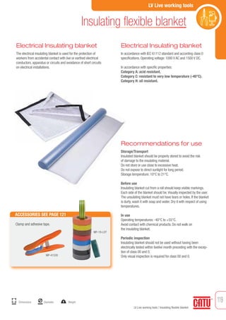 CATU LV Live Working Tools | PDF