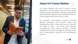 CA Tushar Makkar_PPT for social Media platform | PDF