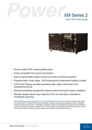 Catv2 Fuente Serie Xm2 (Stand By) | PDF