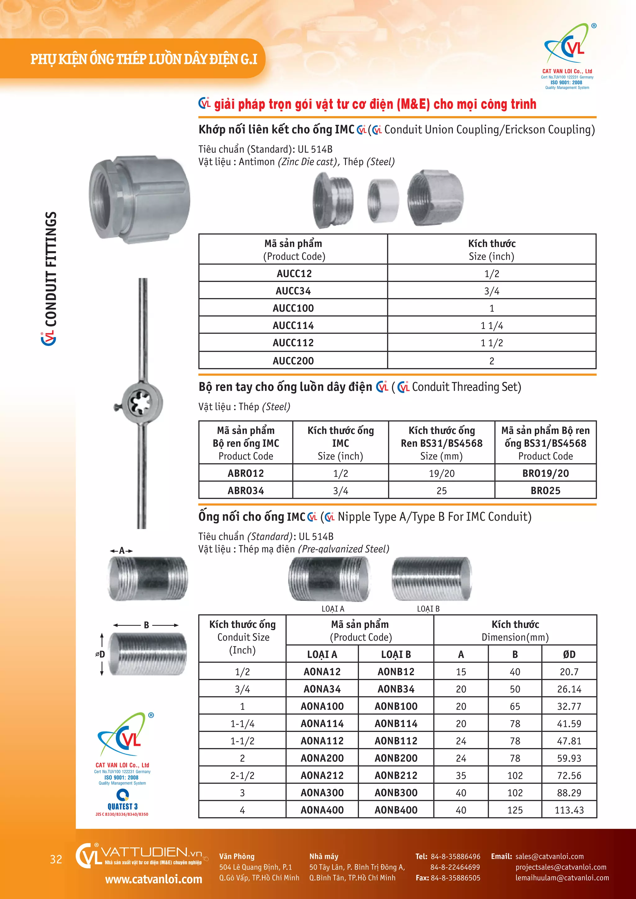 CVL Liquid tight flexible conduit WWW.VATTUTHIETBIDIEN.VN