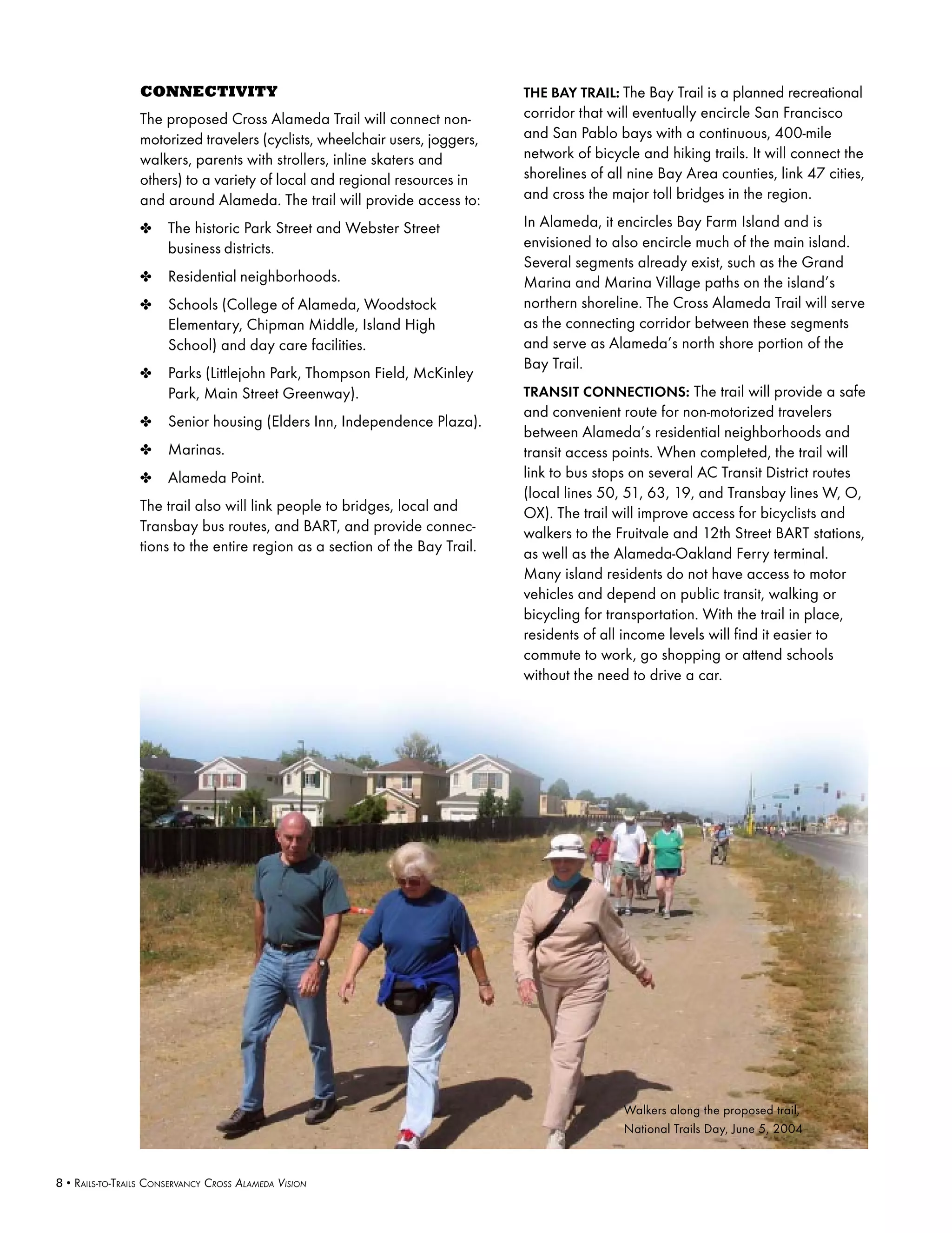 Cross Alameda Trail Vision 9 23-04 | PDF | Rail Travel | Travel Type